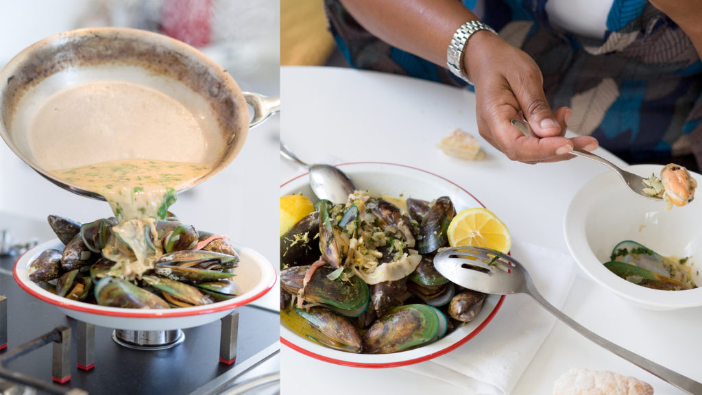 Mussels in a Creamy Guinness Sauce - Jax Hamilton